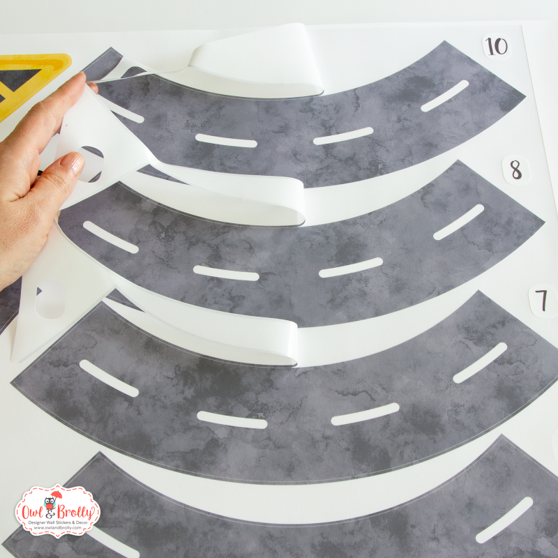 Construction Building Site Fabric Wall Stickers Decals Large Scene ...