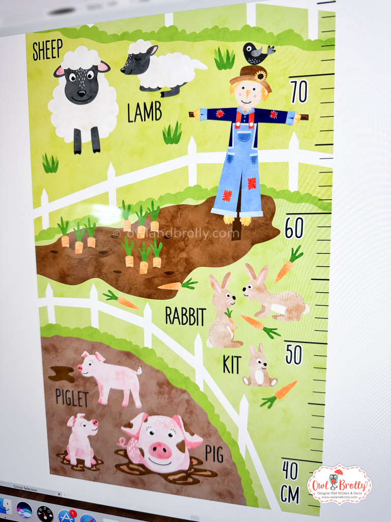Height Chart Wall Stickers – Coming Soon! – Owl & Brolly